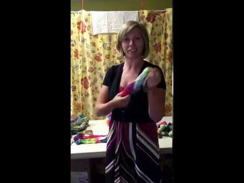 How to Hank a Yarn Baby