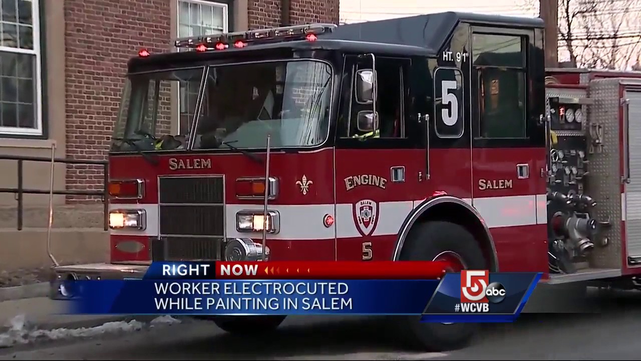 Worker electrocuted while painting in Salem