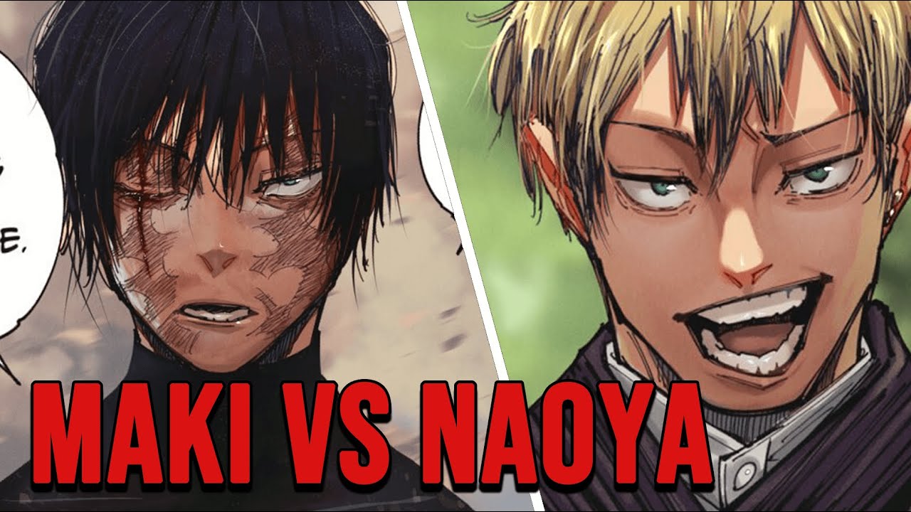 Jujutsu Kaisen Chapter 151 Review: NAOYA vs MAKI [SPOILERS]