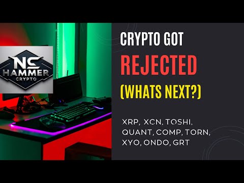 CRYPTO GOT REJECTED! (What’s next?) #onyxcoin #xcn #quant #toshi #memecoin #nchammercrypto