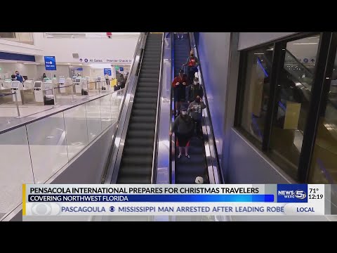 Pensacola International Airport prepares for Christmas travelers
