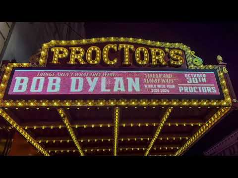 Bob Dylan : October 30, 2023 : Proctor's Theatre : Schenectady, NY