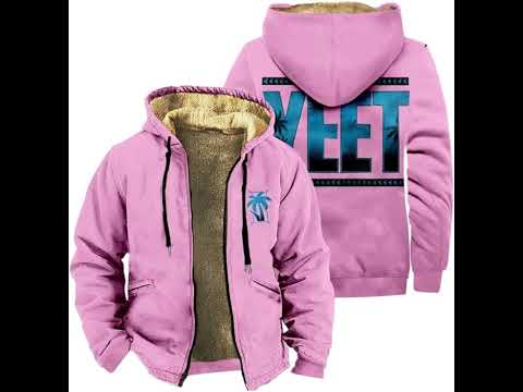 Jey Uso Yeet Zip up Hoodies Fashion Thick Jackets Vintage 90s Trucksuit Men Women Longsleeve