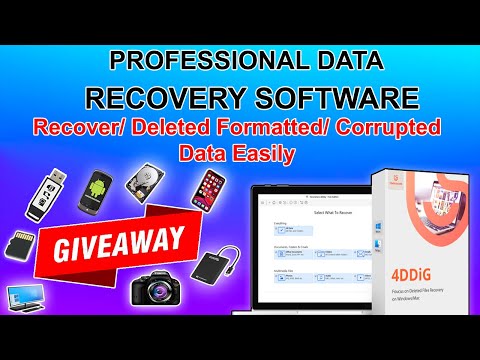 Best Easy Way to Recover Deleted/Corrupted/Formatted Data from USB/HardDisk/PC | Tenorshare 4DDiG