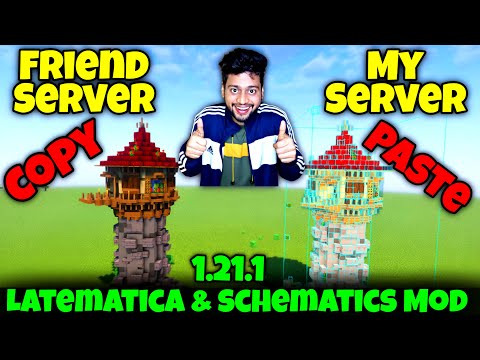 How To Download & Use Litematica 1.21.1 | How To Use Schematics in Minecraft 1.21.1 | Litematica Mod