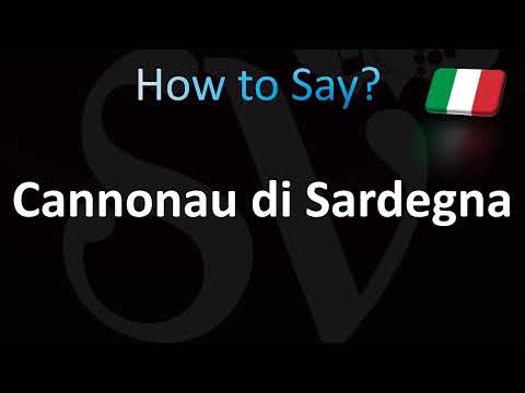 How to Pronounce Cannonau di Sardegna Wine