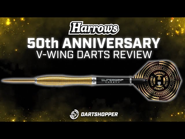 Harrows V-Wing 90% Steel Tip Darts