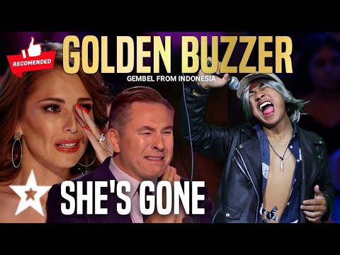 America's Got Talent 2023 | Golden Buzzer This Super Amazing Voice All Jury Cry Hearing Song