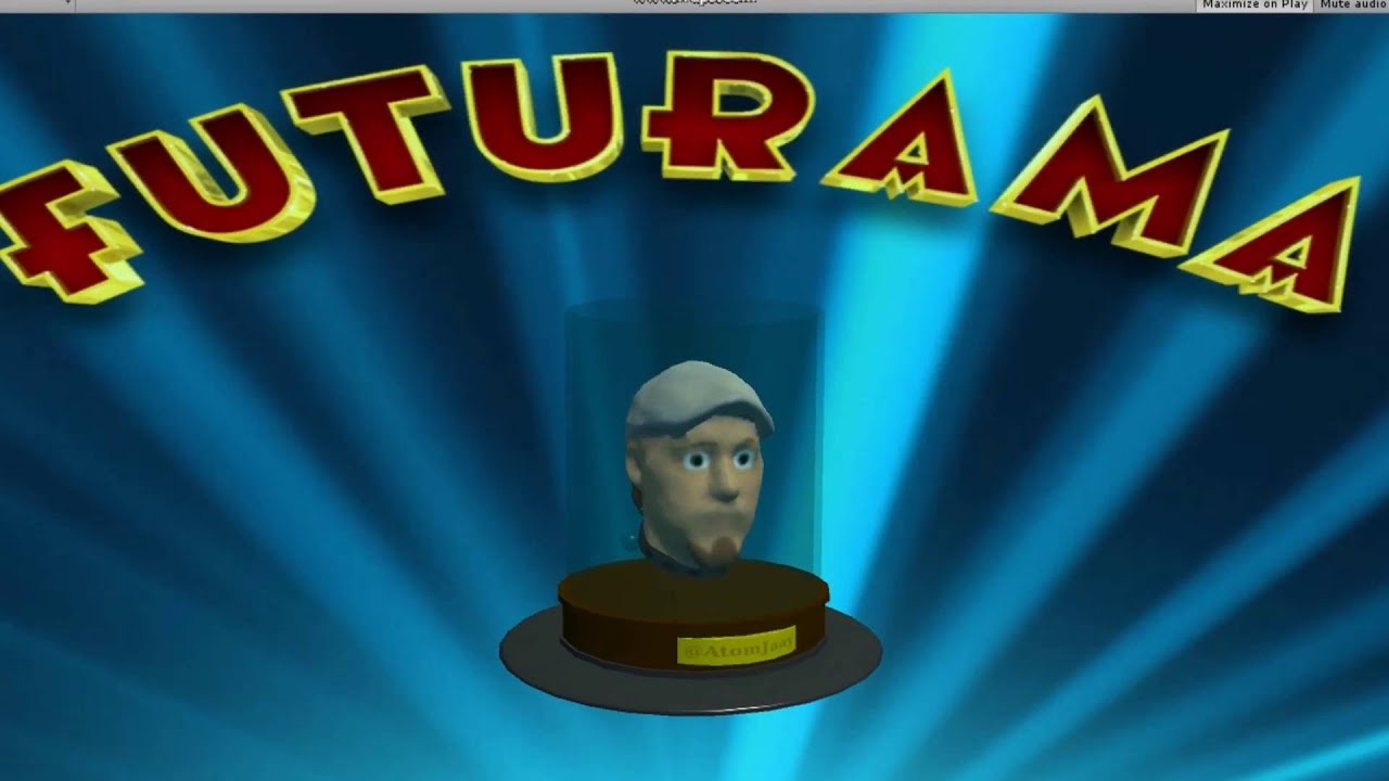 Head in Jar Avatar - Futurama 3D Fan Art