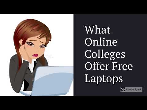 Online Colleges That Offer Free Laptops