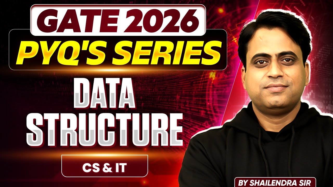 GATE 2026 | Data Structures | PYQ's series | CS & IT | GATE PYQ