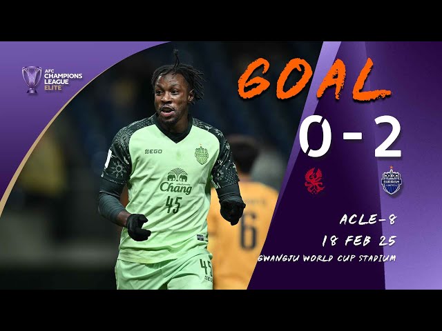 ไฮไลต์ลูกยิง (ACLE-8) กวางจู เอฟซี 0-2 บุรีรัมย์ ยูไนเต็ด | วิดีโอครีเอเตอร์ :: OS