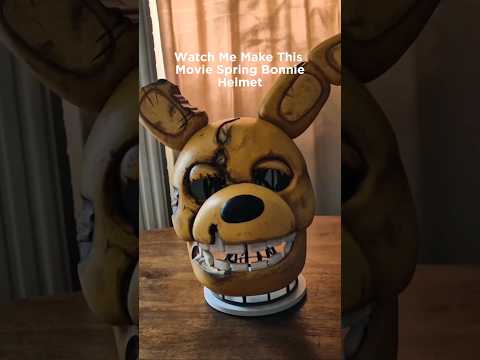 🐇 Spring Bonnie / Yellow Rabbit Full helmet (FNAF / FIVE NIGHTS AT ...