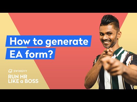 Malaysia Employer: How to generate EA form for your employees?