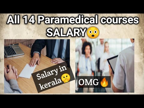 paramedical courses salary in Kerala😲🔥/Malayalam /
