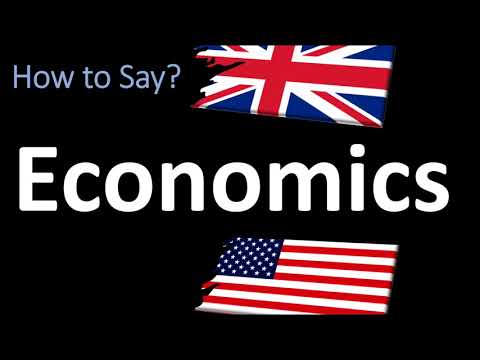 How to Pronounce Economics? | British Vs American Accent
