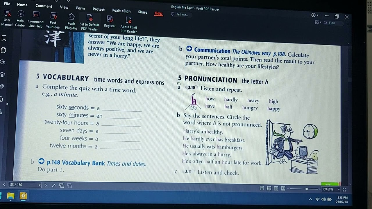 Unit 3C/American English File 1