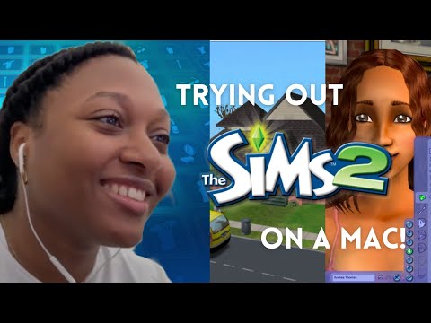 trying out the sims 2 on a mac in 2025!