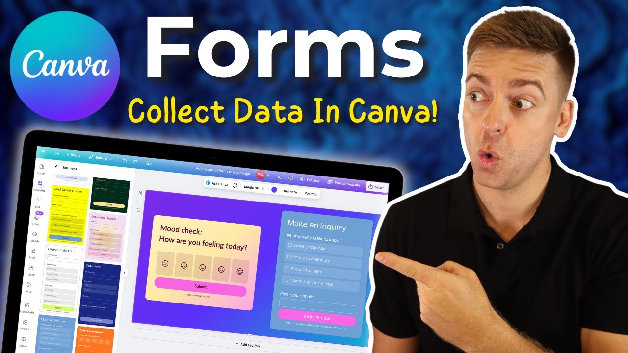 Create Stunning Canva Forms | Canva's Free Form Builder is here!