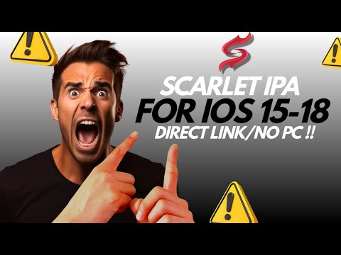 How to Install Scarlet iOS on iPhone & iPad Without PC or Jailbreak No Revoke Guide (2024)