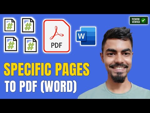 Bagaimana Mengonversi Halaman Tertentu ke PDF di Dokumen Word?