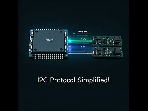 What is I2C? Understanding How I2C Communication Works.#I2Ccommunication #SDA #SCL#Electronics"