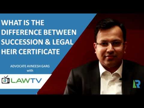 Indian Kanoon - Difference between legal heir certificate & Succession certificate - LawRato.com