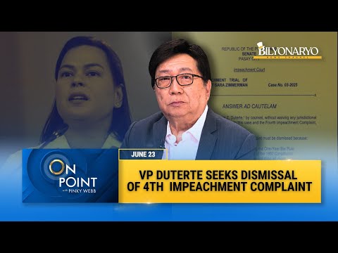 On Point: VP Sara strikes back: pleads not guilty in impeachment showdown