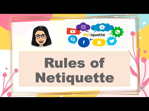 Rules of Netiquette