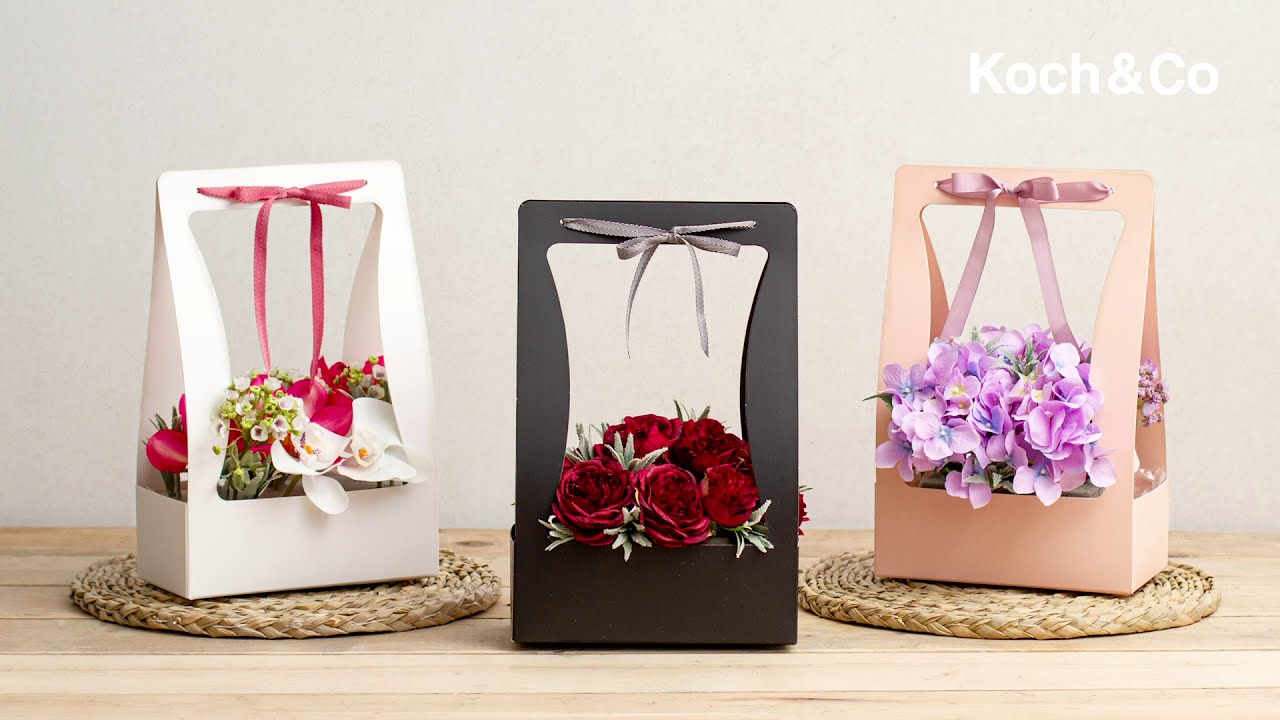 How to use our Flower Carry Boxes