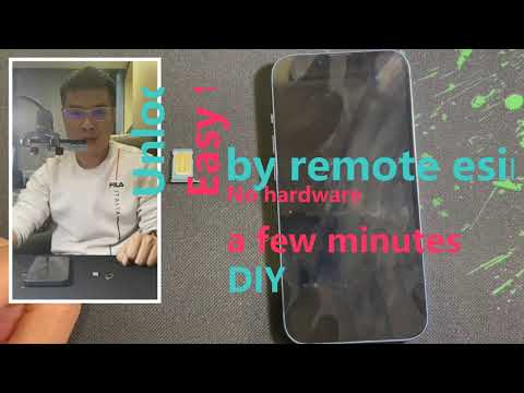 iPhone unlock new solution via remote eSIM from heicard.com