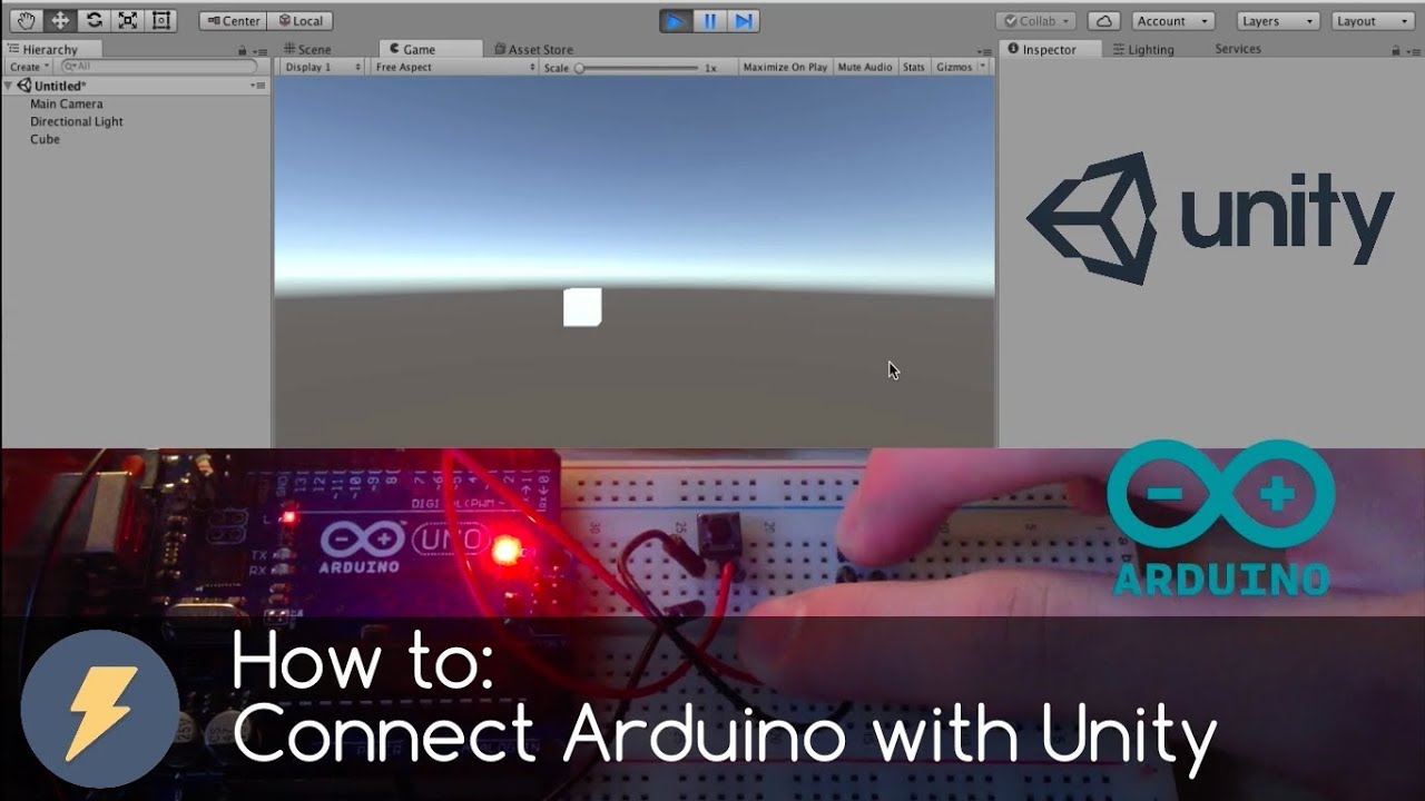 Control Unity program with Arduino