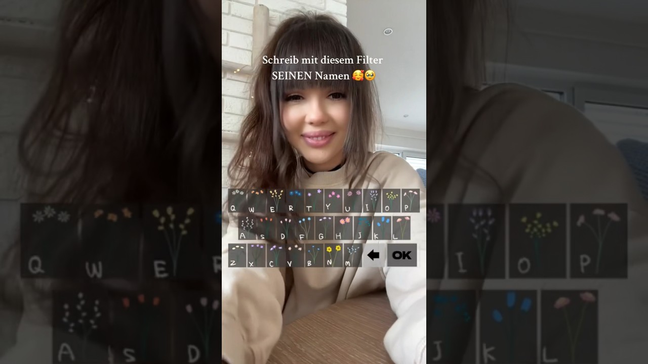 Sarina testet Filter für VERLIEBTE 💏  Wie heißt Sarinas Crush?! 😏 #ViktoriaSarina