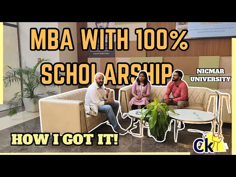 MBA With 100% Scholarship | How I Got it | NICMAR University