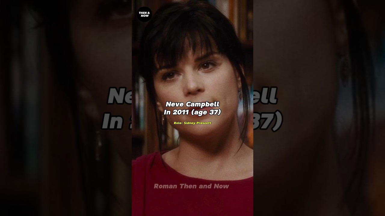 Scream 4: Cast Then and Now #ghostface #scream #horrorstories