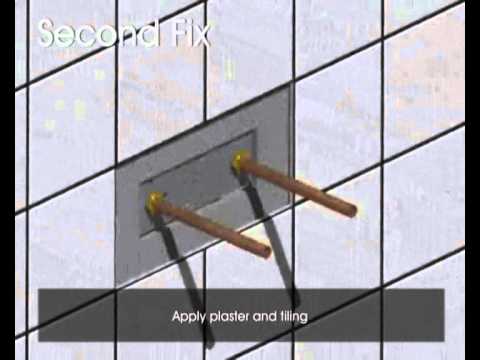 Marflow Shower PL8 - Shower Fixing Plate (PL8)