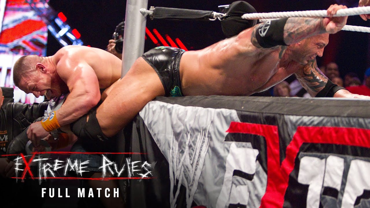 FULL MATCH: John Cena vs. Batista | WWE Title Last Man Standing Match: WWE Extreme Rules 2010