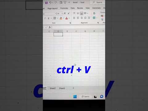 Divide Data From MS Word To Excel ???? | MS Word & MS Excel Shortcut Keys???? #wordtips #msexcel #bytetech