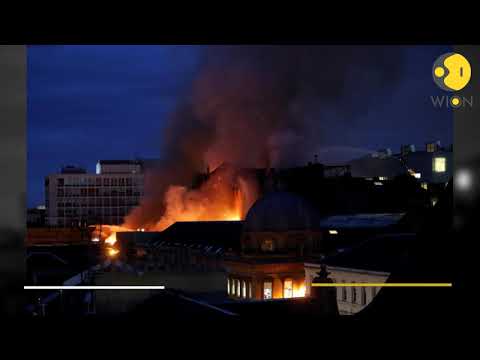 Major fire ravages celebrated Glasgow School of Art for second time