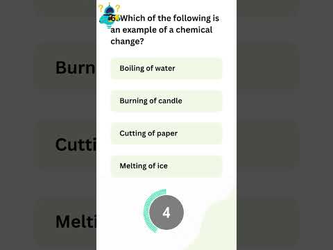 Which is the example of chemical change?
