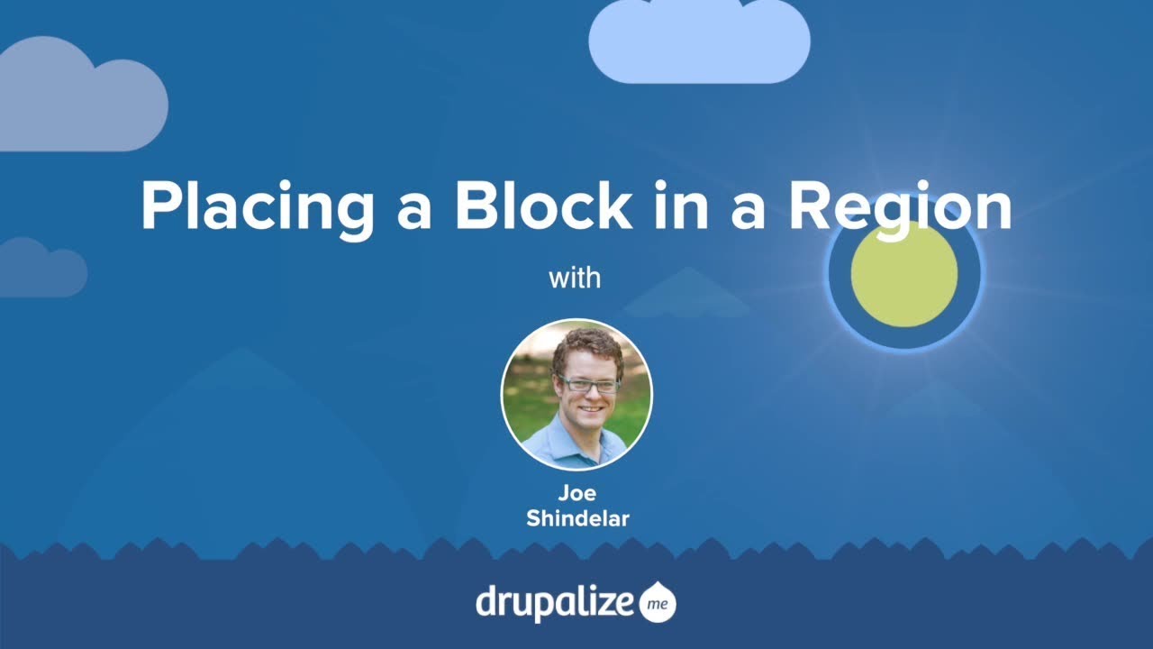 Drupal 8 User Guide: 8.3. Placing a Block in a Region