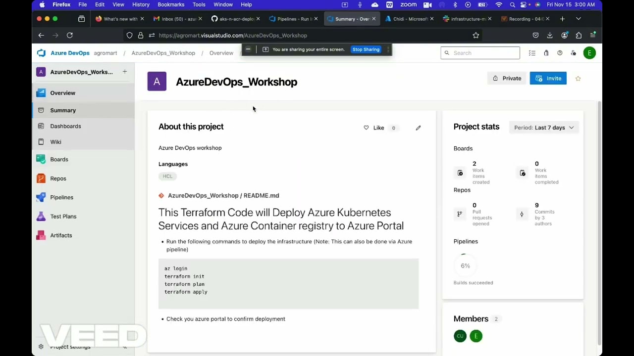 Variable groups in Azure DevOps