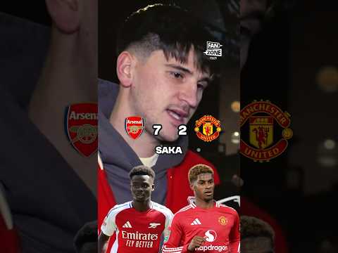 ARSENAL v MANCHESTER UNITED: RIVALS SQUAD BATTLE ⚔️ #shorts #football #soccer