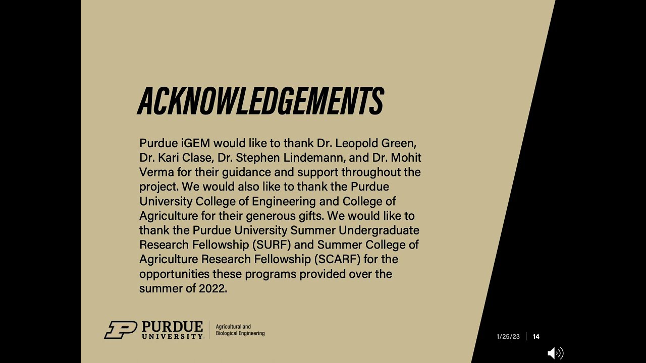 Purdue GOGEC 2023