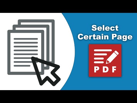 How to select certain pages at once in PDF-XChange Editor