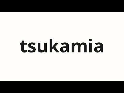 How to pronounce tsukamia | つかみあ (Grab me in Japanese)