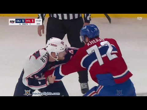 Mathieu Olivier vs Arber Xhekaj Nov 16, 2024