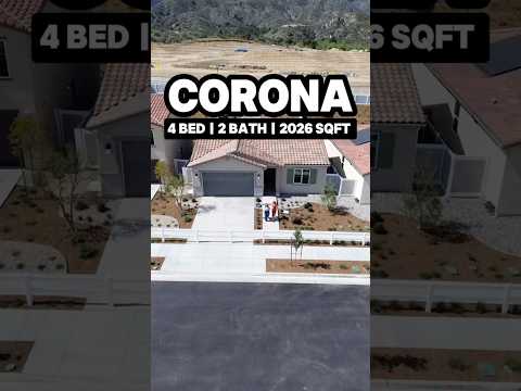 New Homes For Sale in Corona CA! Near OC and LA! #realestate #hometour #newhomesforsale