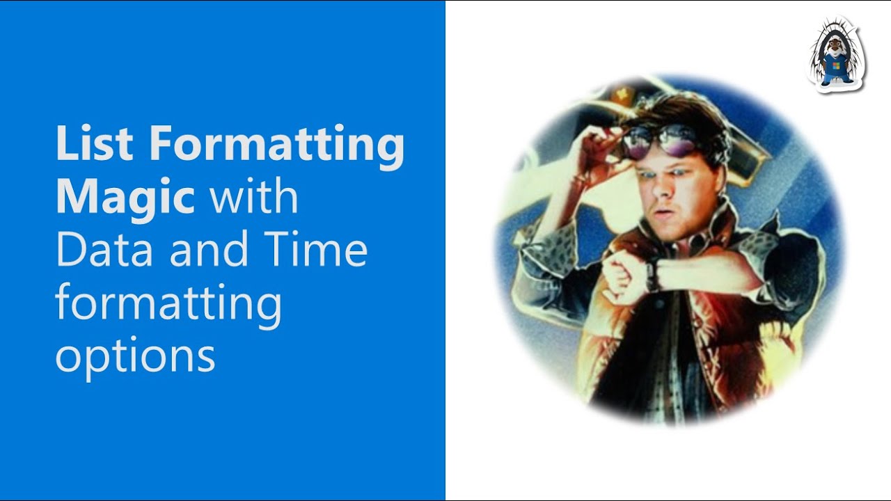 Data & Time Formatting Techniques - Exploring List Formatting... Data & Time Formatting Techniques - Exploring List Formatting...