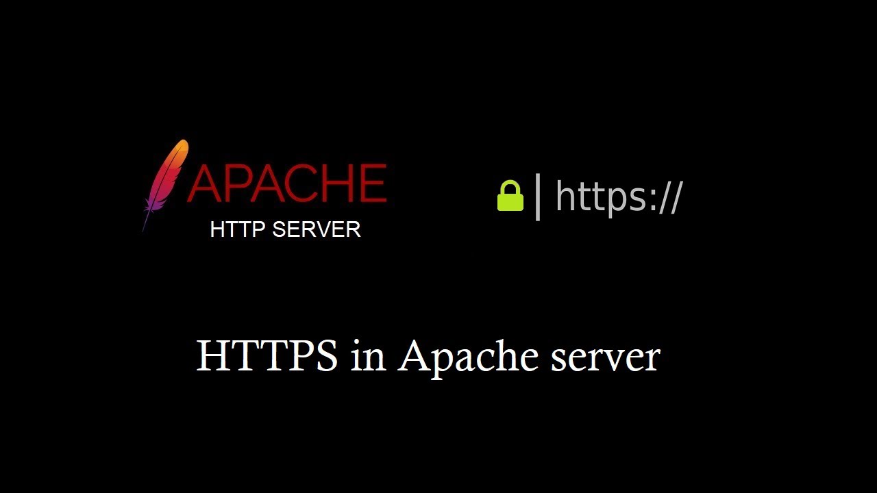 Setup HTTPS in Apache server